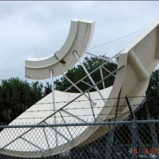 Used Simulsat 5 Meter C/Ku-Band Antenna - Satcom Solutions