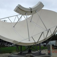 Used Simulsat 5 Meter C/Ku-Band Antenna - Satcom Solutions