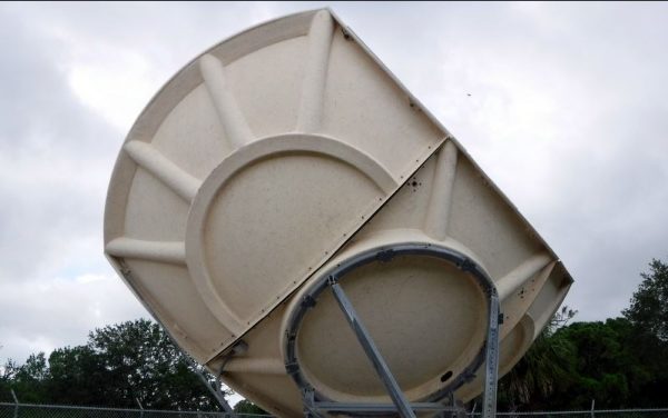 Used Simulsat 5 Meter C/Ku-Band Antenna - Satcom Solutions