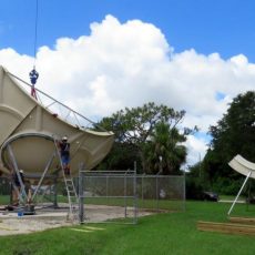 C Band Antenna Simulsat 5 Meter KU Antenna - Satcom Solutions
