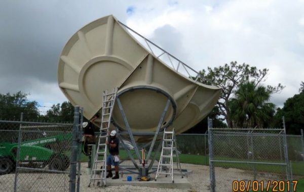 C Band Antenna Simulsat 5 Meter KU Antenna - Satcom Solutions