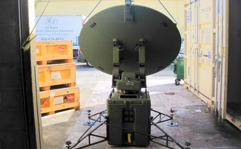 AVL 1.6M KU-Band Fly Away Mobile Antenna System - Satcom Solutions