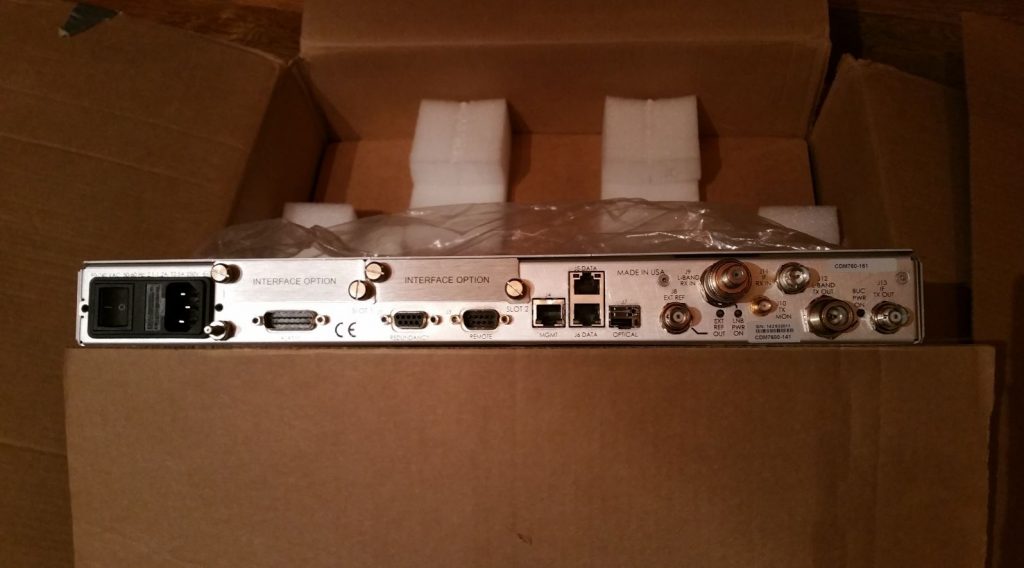 Comtech EF Data CDM-760 Satellite modem - Satcom Solutions