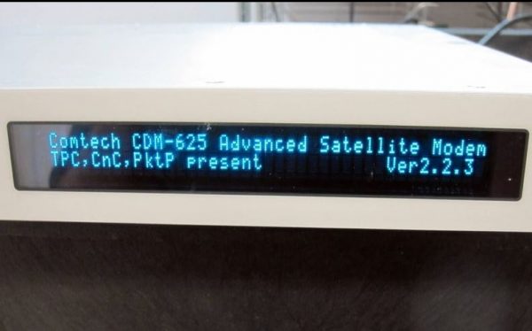 Comtech CDM-625L 10 Mbps CnC satellite modem - Satcom Solutions