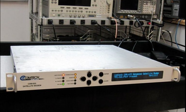 Comtech CDM-625L 10 Mbps CnC satellite modem - Satcom Solutions