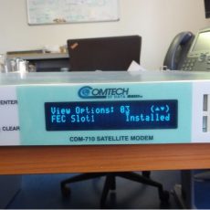 Comtech CDM-710 satellite modem - Satcom Solutions