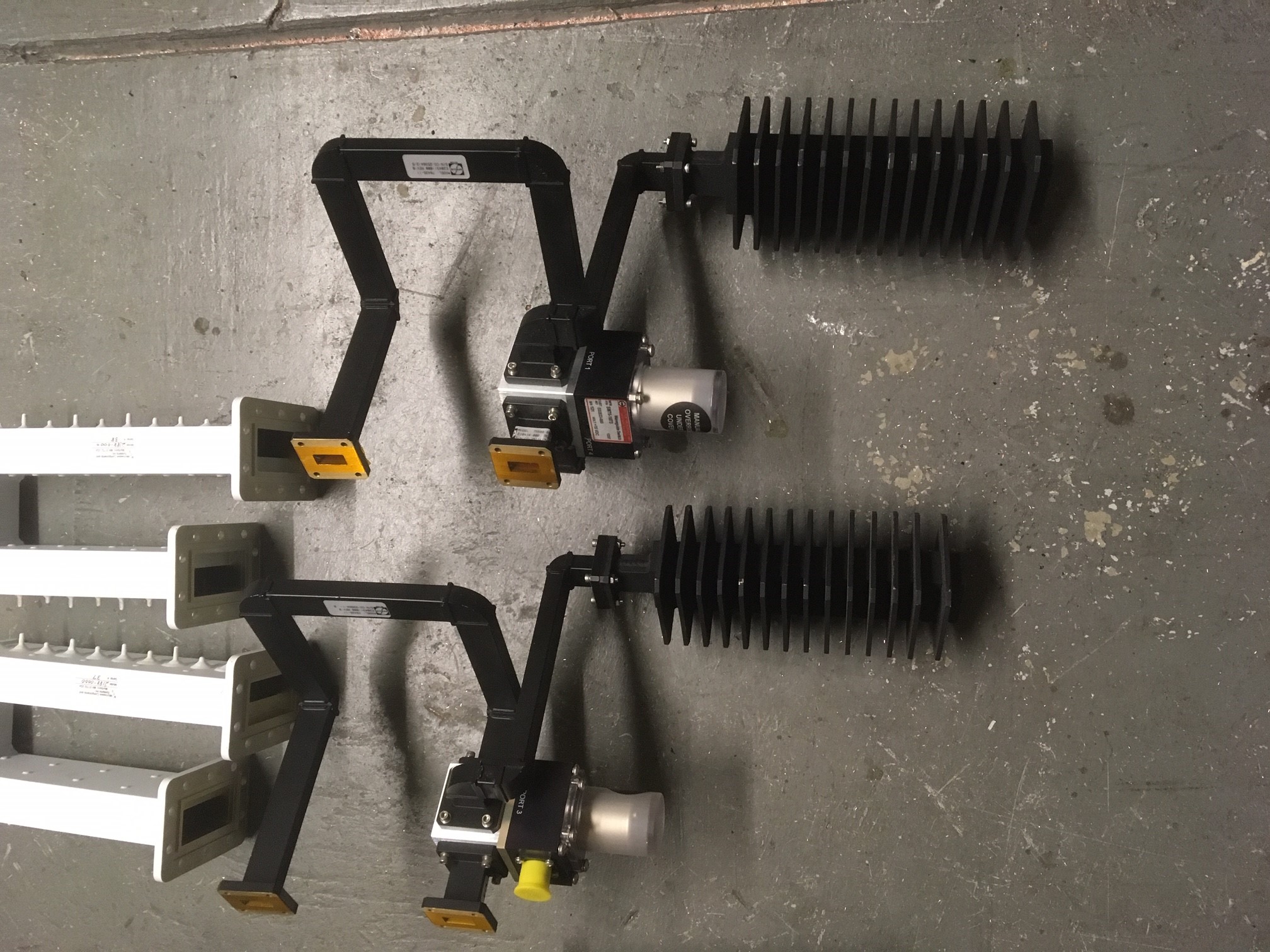 Waveguide Assortment Hardware consisting of: - Satcom Solutions