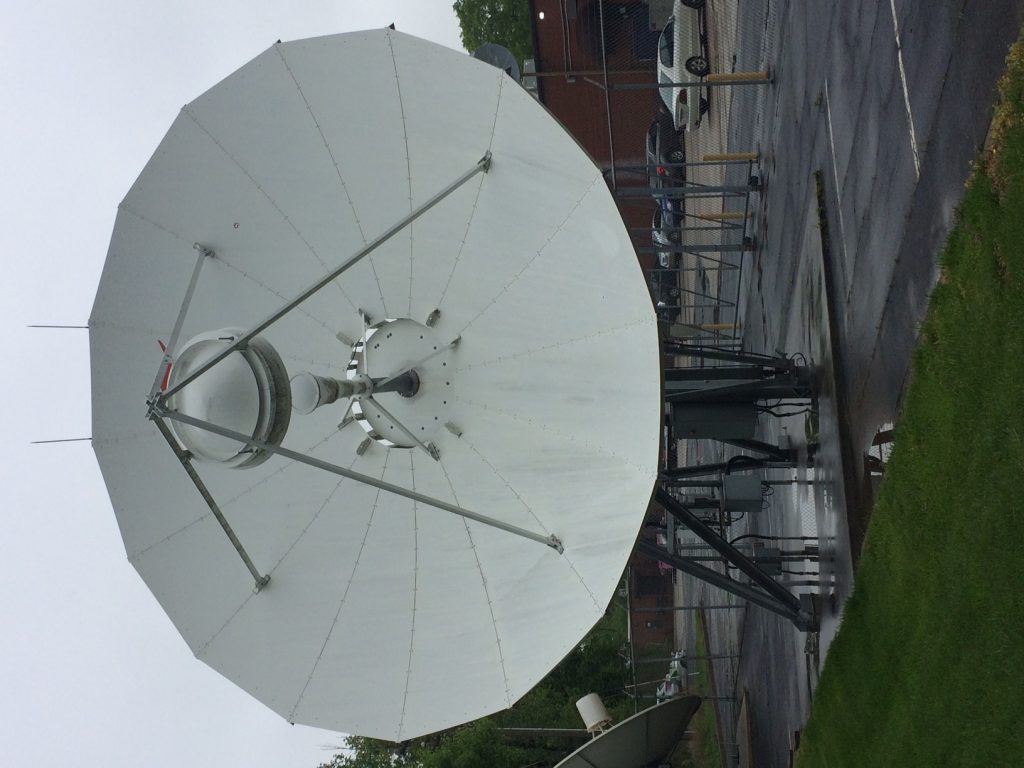 Vertex KPK 9.0M C-Band Motorized Earth Station Antenna - Satcom Solutions