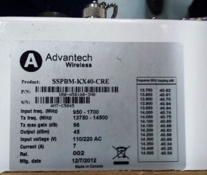 Advantech 40W Ku Extended Ku-Band SSPBM BUC - Advantech-40W-Kx-Band ...