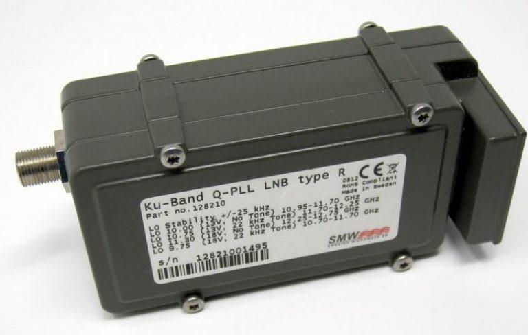 Swedish Microwave Q-PLL KU-Band LNB,Type R - Satcom Solutions