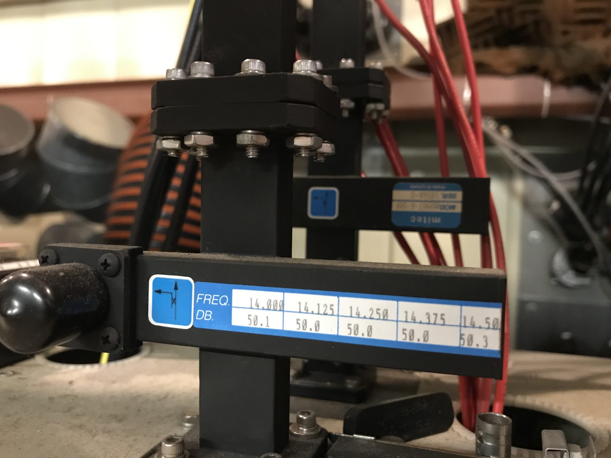 Earth Station Teleport Decommission has the following used waveguide ...