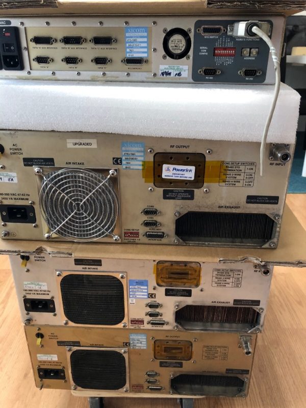 1:2 Redundant Xicom XRTD 750W C-Band TWTAs - Satcom Solutions