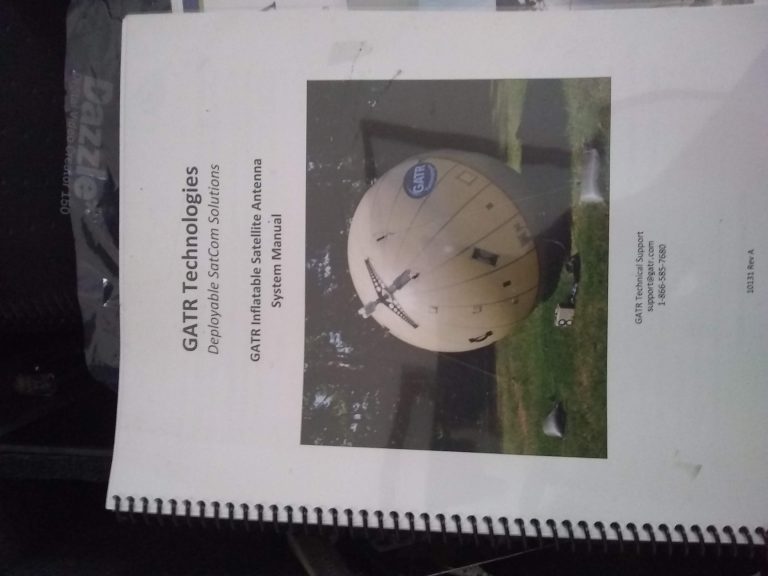 GATR Technologies 1.8M Ku-Band Inflatable Satellite Antenna System ...