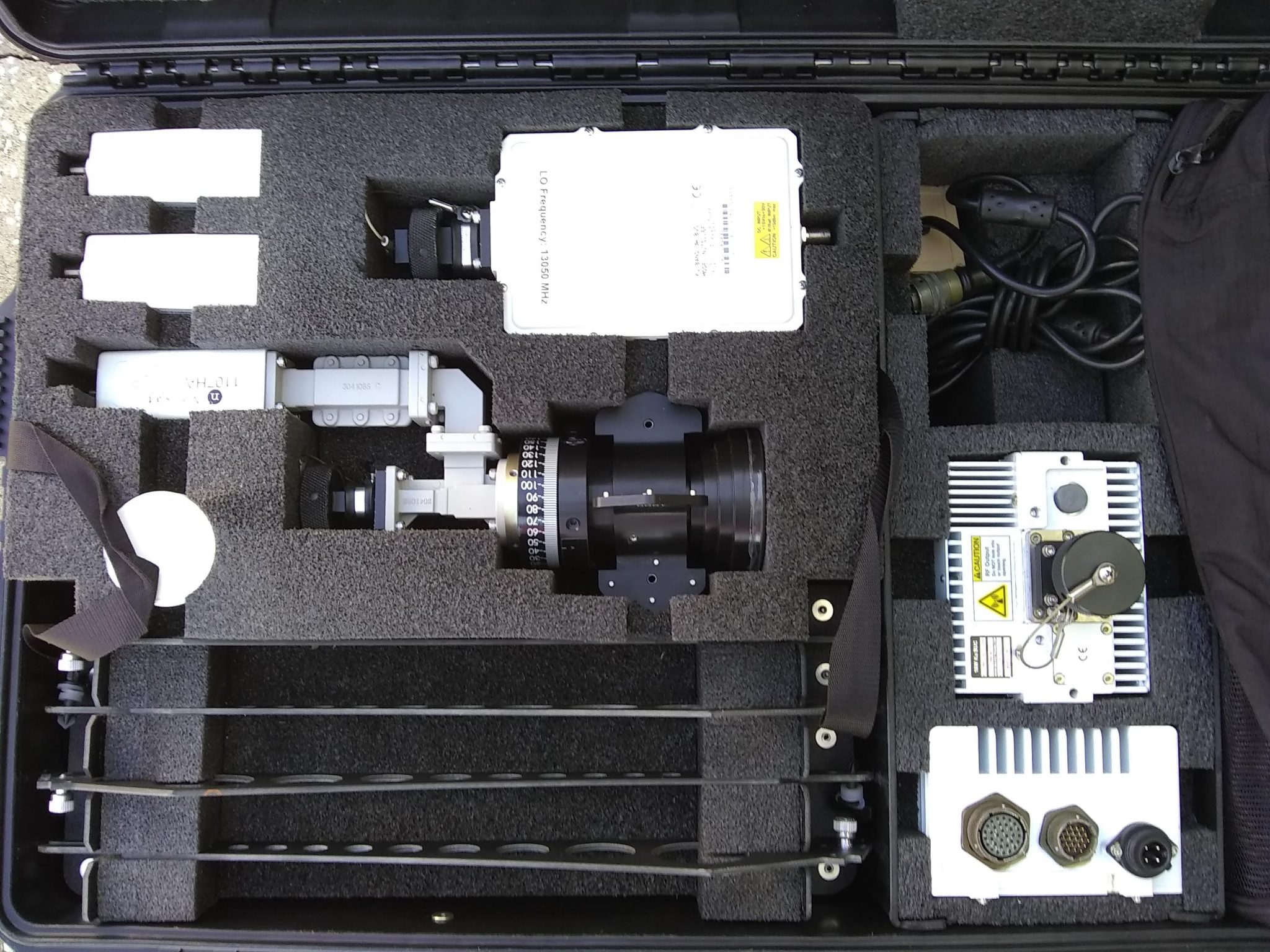 GATR Technologies 1.8M Ku-Band Inflatable Satellite Antenna System ...