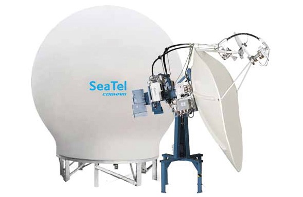 New SeaTel 9711-64 3-Axis marine stabilized antenna system. - Satcom ...