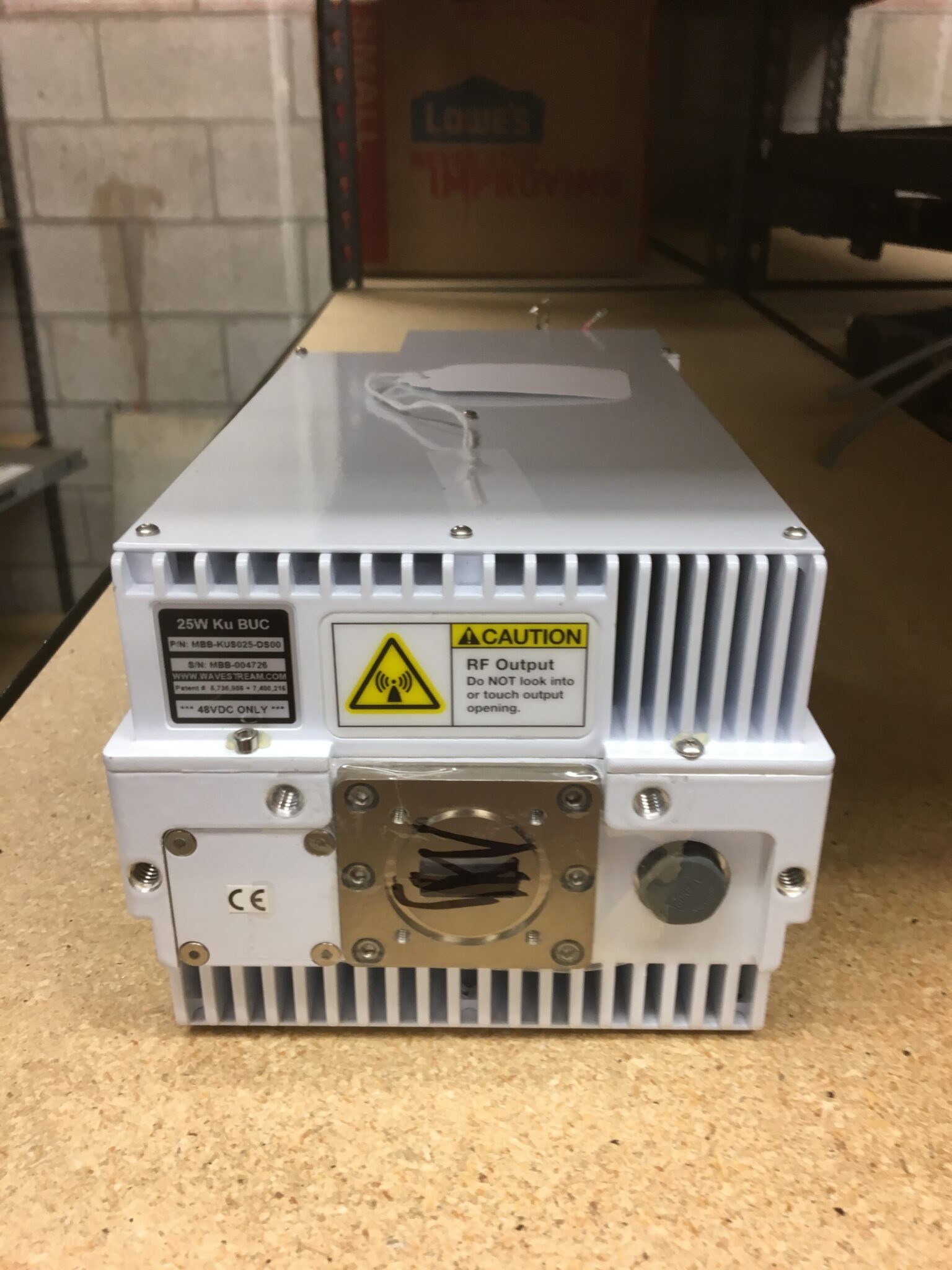 Wavestream 25W EKu-Band Matchbox BUC, 48VDC - Satcom Solutions
