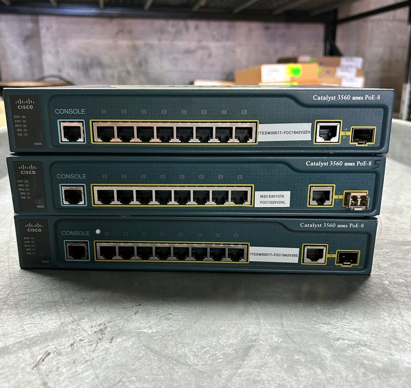 Cisco Catalyst 3560 8-Port PoE Switch - Satcom Solutions
