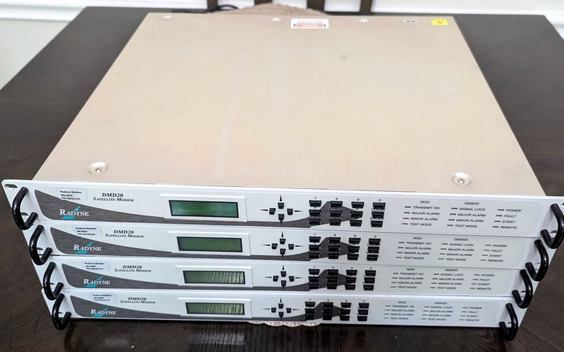 Radyne Comstream DMD20 LBEXT 20 MBTA Satellite Modem - Satcom Solutions