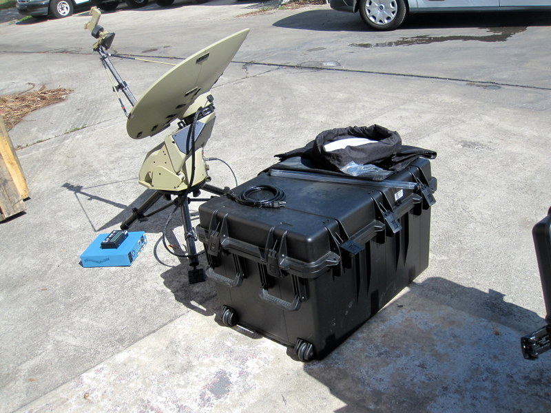 AVL-Cobham 0.75m Ku-Band FlyAway Antenna System – Fully Automatic ...