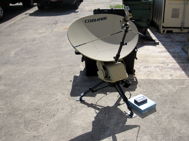 AVL-Cobham 0.75m Ku-Band FlyAway Antenna System – Fully Automatic ...